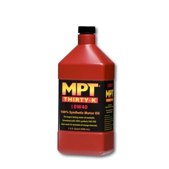 MPT Industries MPT29 MPT THIRTY-K 0W40 100% Synthetic Motor Oil ...
