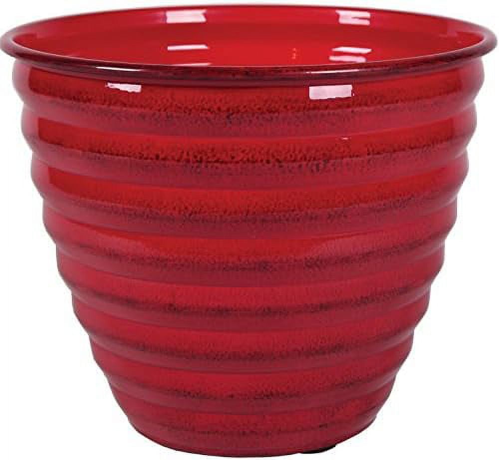 MPT01617 Avondale Classic Flower Pot, 12", Autumn Blaze - Walmart.com