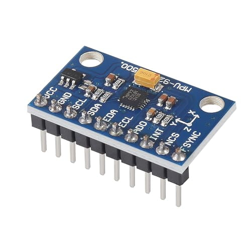 MPU9250 GY-9250 9-Axis 9 DOF 16 Bit Gyroscope Acceleration Magnetic ...