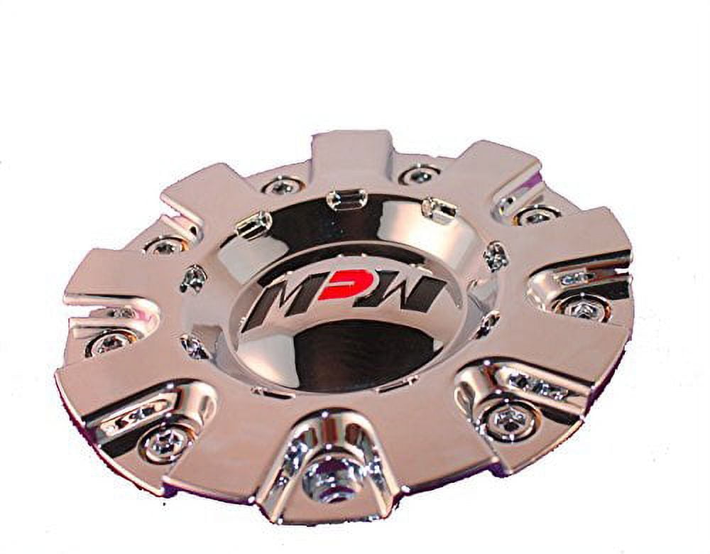 MPW Wheels Center Cap Chrome (Set of 2) # C10MP110C - Walmart.com