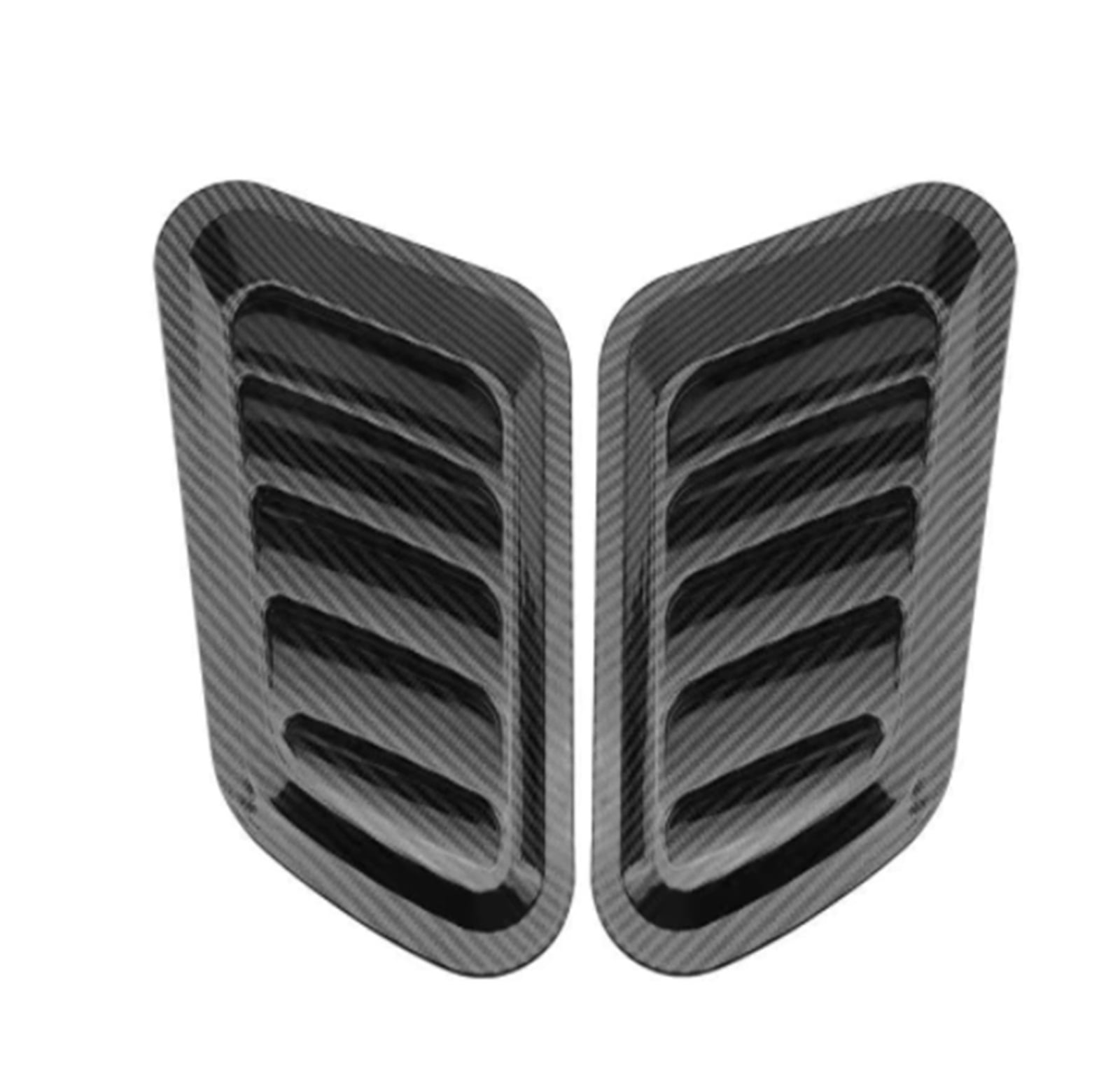MPXBM 2PCS Car Universal Vent Side Vent Hood Air Outlet Decorative ...