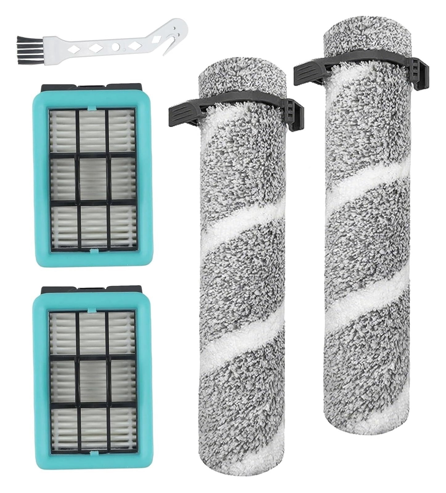 MPXBM 4111A Roller Brush Filter Replacement Parts for BISSELL CrossWave ...