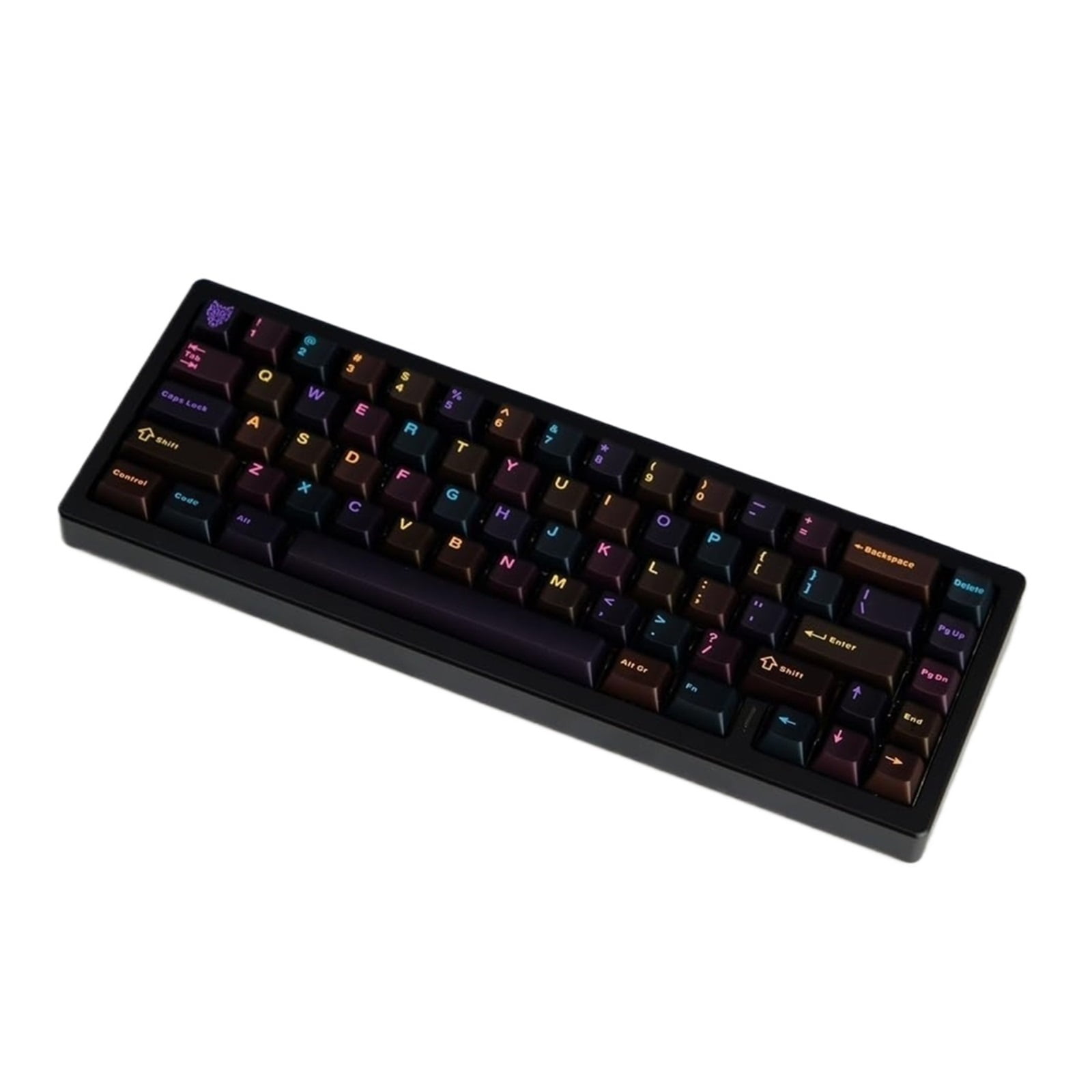 MPXBM Mictlán Keycap Set, Cherry Profile Double Shot PBT Black ...