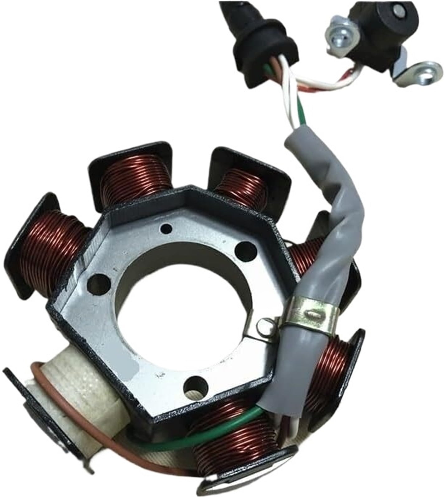MPXBM Motorcycle 7 Pole Magneto Stator Coil Generator Inner Rotor ...