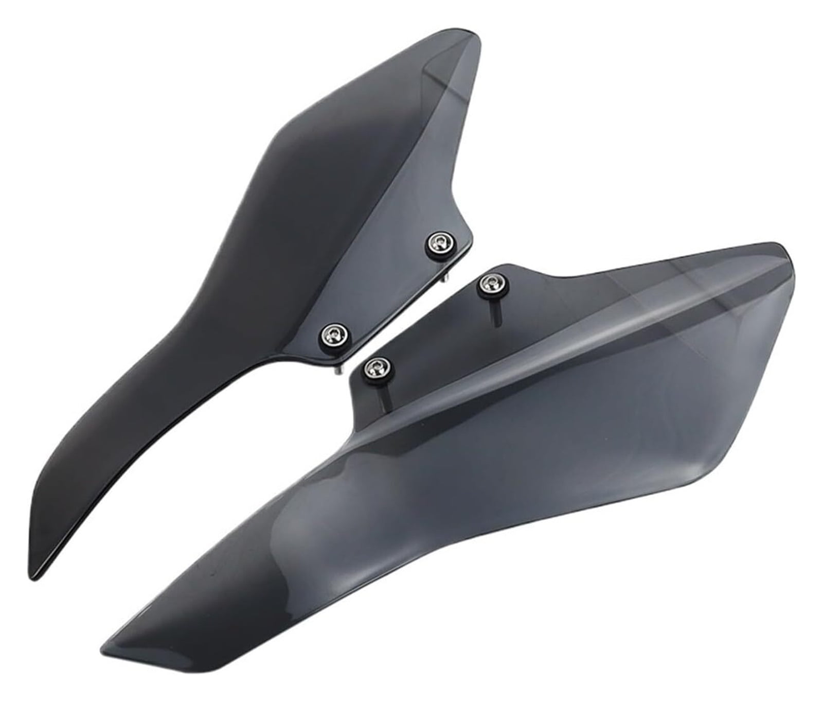 MPXBM Motorcycle Wind Deflector Leg Protector Side Fairing Windshield ...