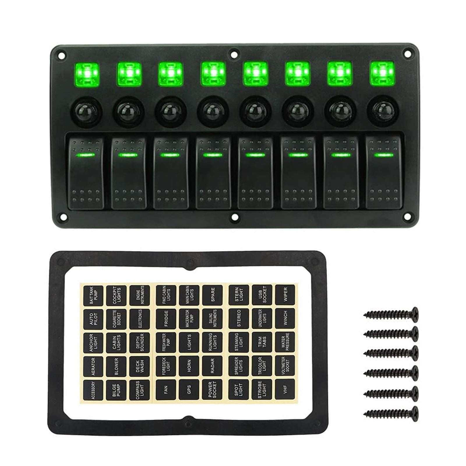 MPXBM Overload Protection Waterproof Car Vehicle Truck RV SUVS Marine ...
