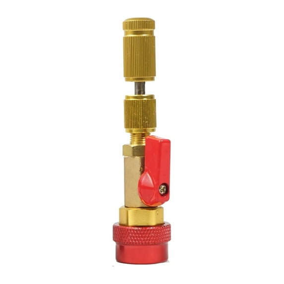 MPXBM R134a AC Valve Core Removal Tool, Vacuum-Rated, Brass ...