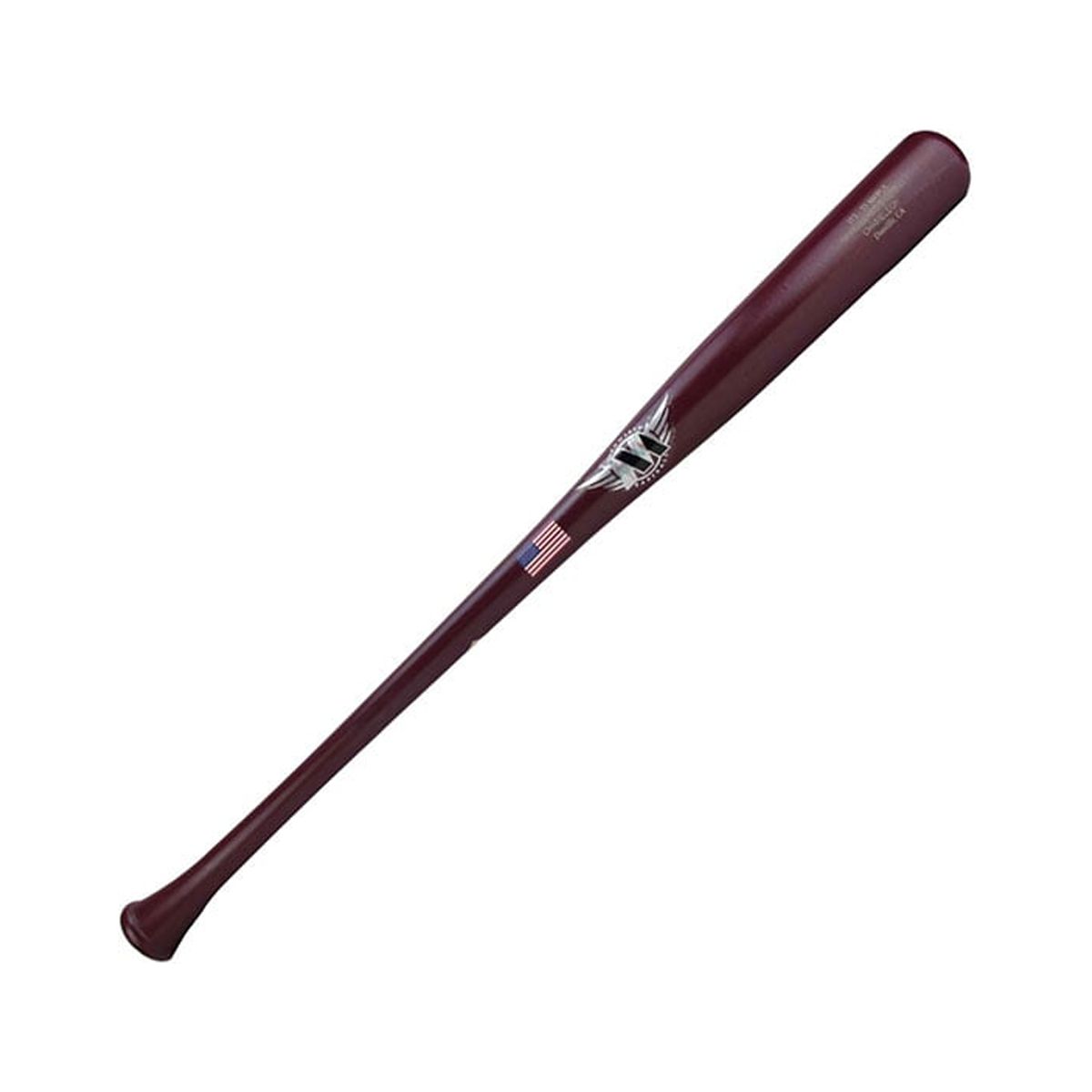 MPowered Chameleon I-13 Burgundy-Sparkle Maple Wood Baseball Bat ...