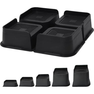 5” Inch High Rise Bed Frame Risers, Lift a Bed Frame by 5 Inches for ...