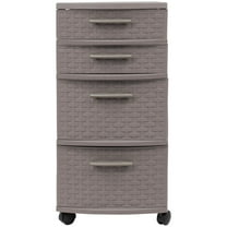 Free Shipping! Rimax All-purpose Plastic Resin 4-Drawer Rolling Storage ...