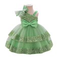 MQATZ Toddler Princess For Baby Girl Dress Sequin Party Dresses Gown ...