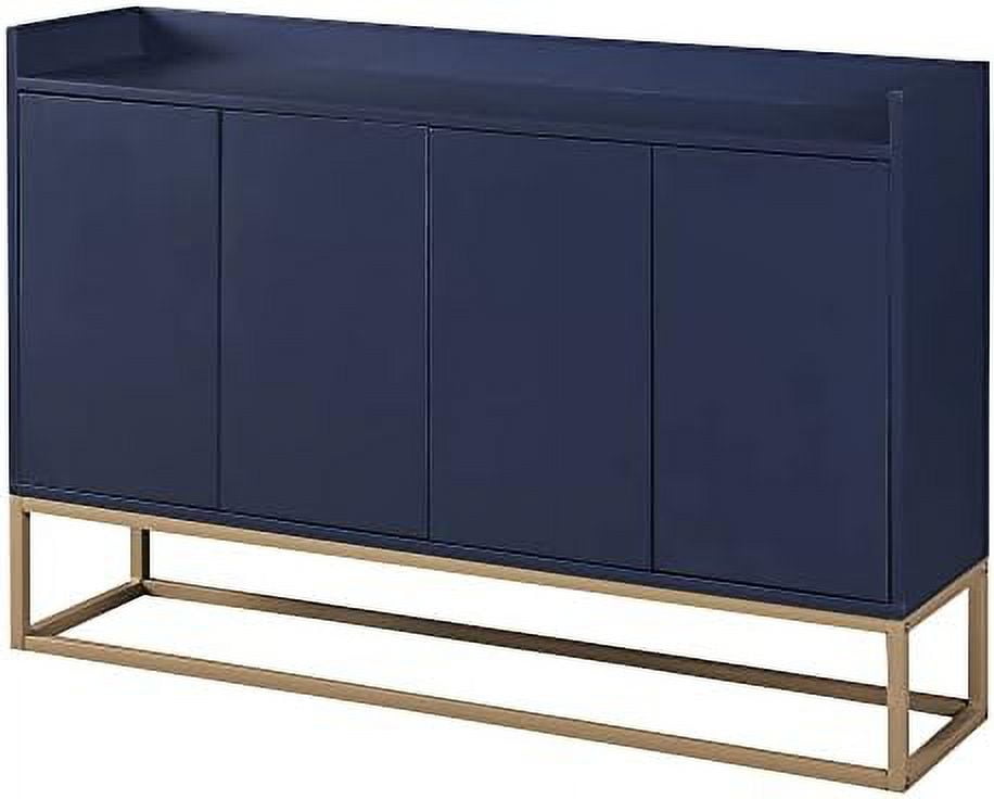 MQLIFEBOOM Modern Entry Console Table Buffet Sideboard with 4 Doors ...