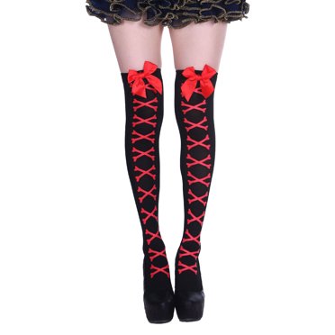 TeeHee Spooky Cozy Funny Long Adult Halloween Knee High Socks for Women ...