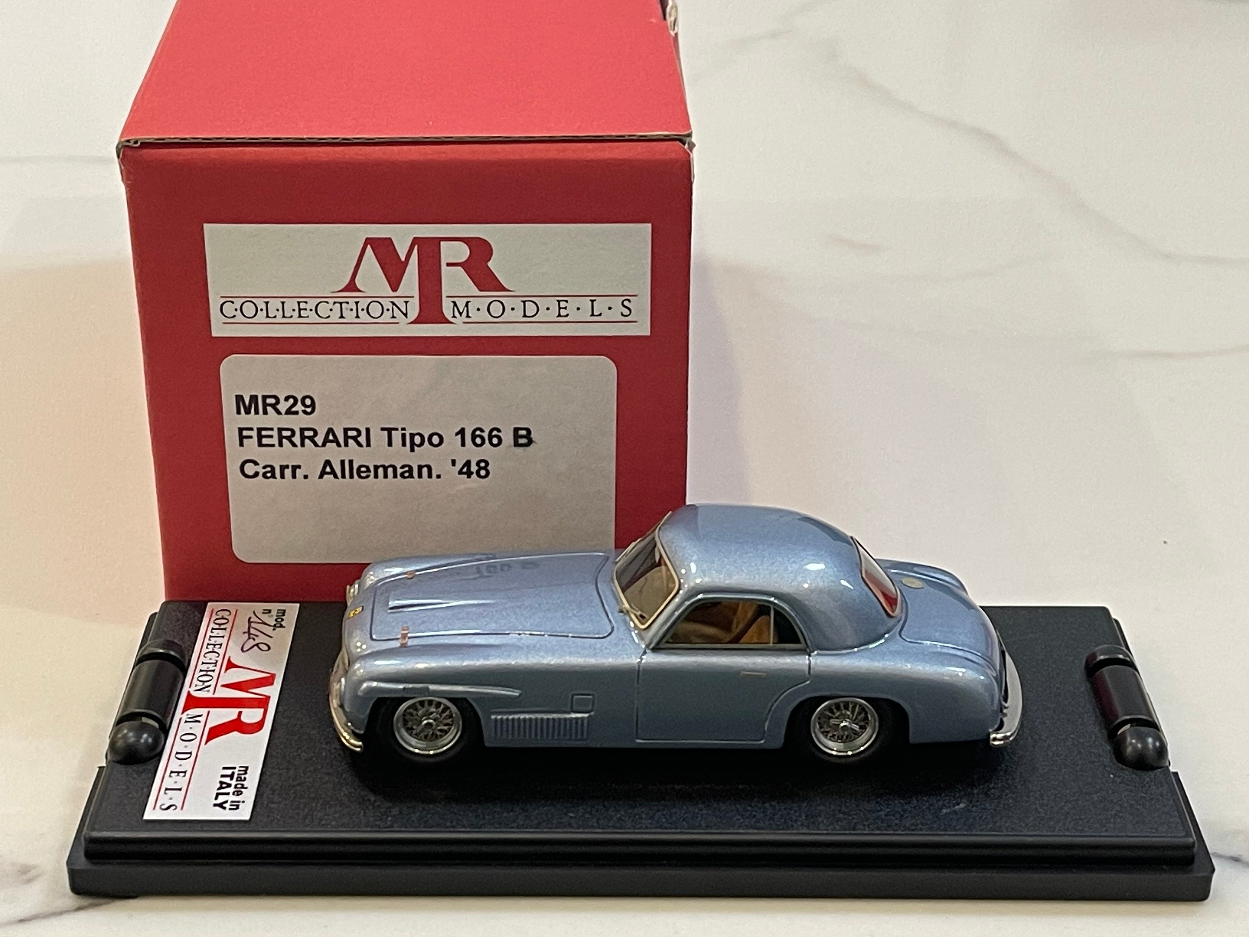 MR 1/43 Ferrari 166 S Berlinetta Allemano 1948 Light Blue MR29 ...