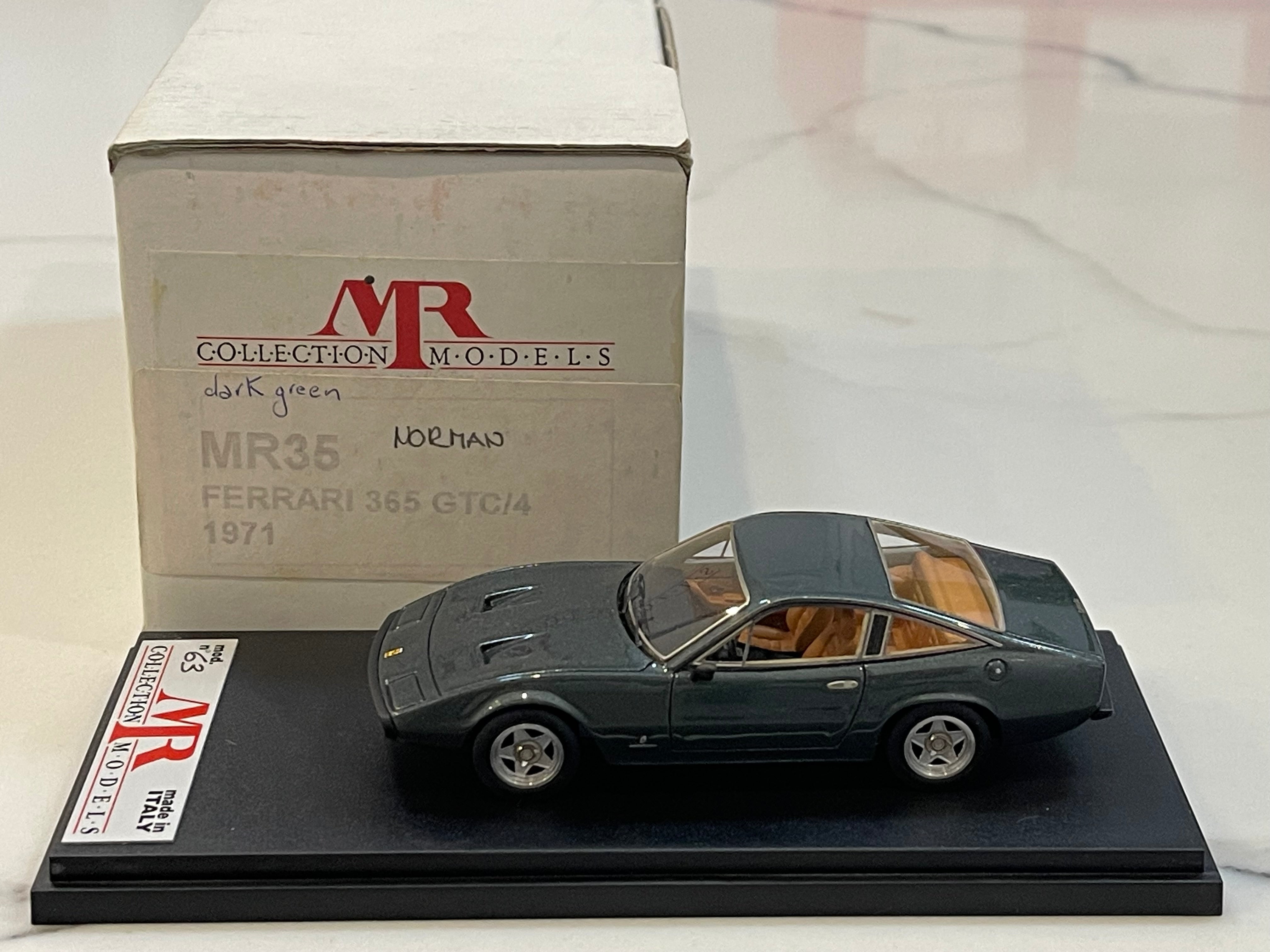 MR 1/43 Ferrari 365 GTC/4 1971 Dark Green MR35 - Walmart.com
