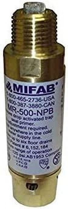 MR-500 151839 Pressure Drop Activated Trap Seal Primer For Up To 6 ...
