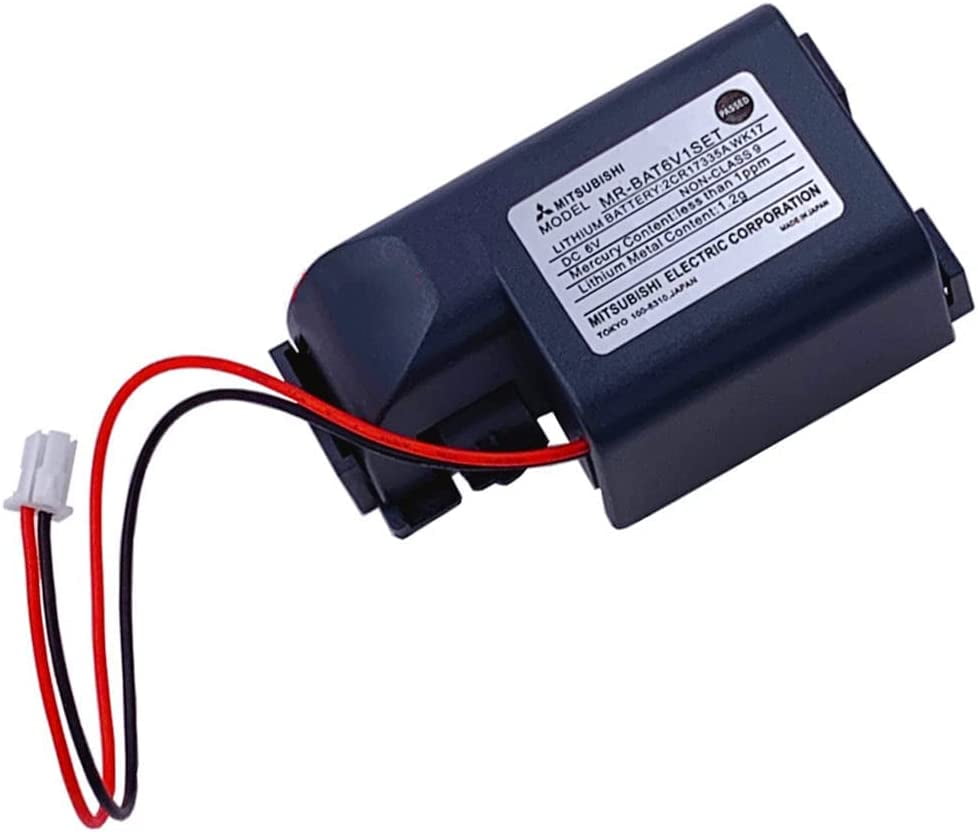 MR-BAT6V1SET Battery Replacement for Mitsubishi MR-J4 2CR17335A WK17 ...