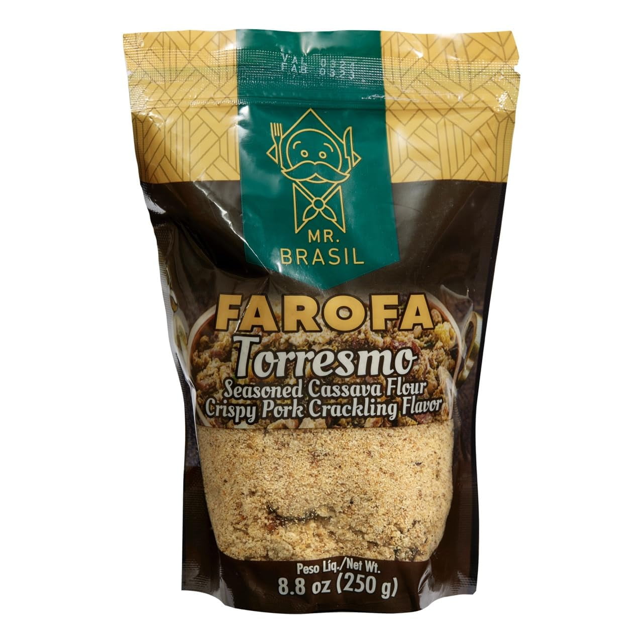 MR. BRASIL - Seasoned Cassava Flour - 8.8 Ounces - Farofa De Mandioca ...