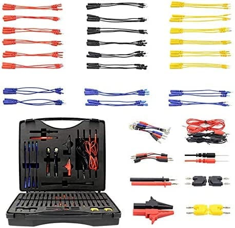 MR CARTOOL Automotive Circuit Test Leads Kit 92 Pieces Electrical ...