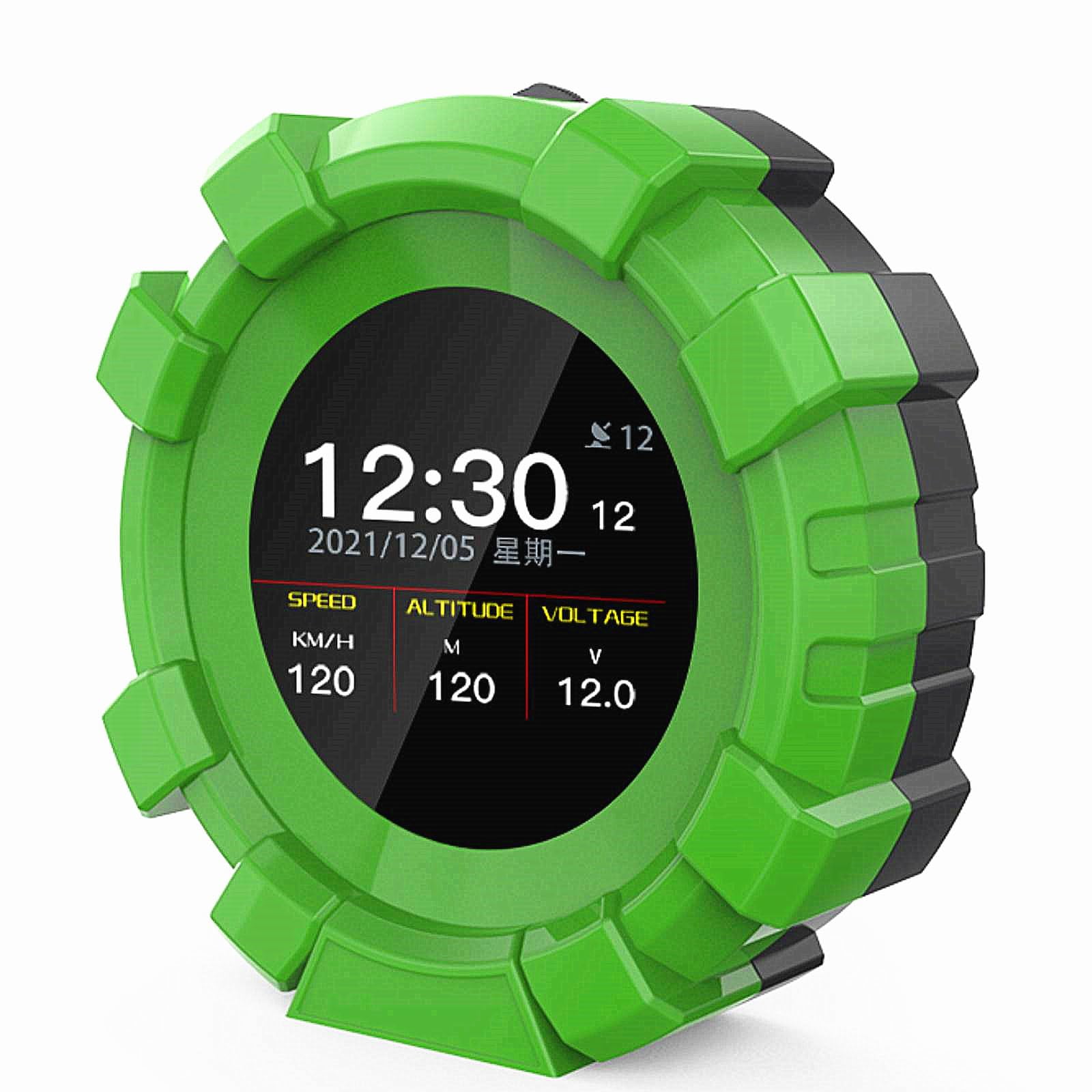 MR CARTOOL GPS Slope Meter Digital Inclinometer Car Speedeometer HUD Head Up Display for Off ...