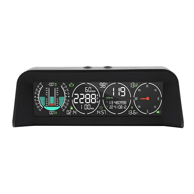 MR CARTOOL M80 Car Dual Data Digital GPS Inclinometer Compass ... MR CARTOOL M80 Car Dual Data Digital GPS Inclinometer Compass ...