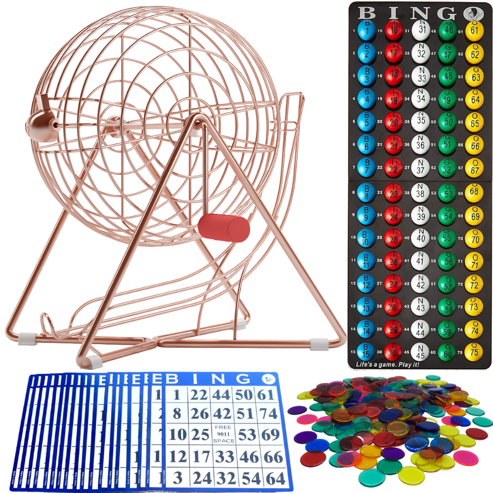 Customer reviews for MR CHIPS 11 Inch Tall Professional Bingo Set with ...