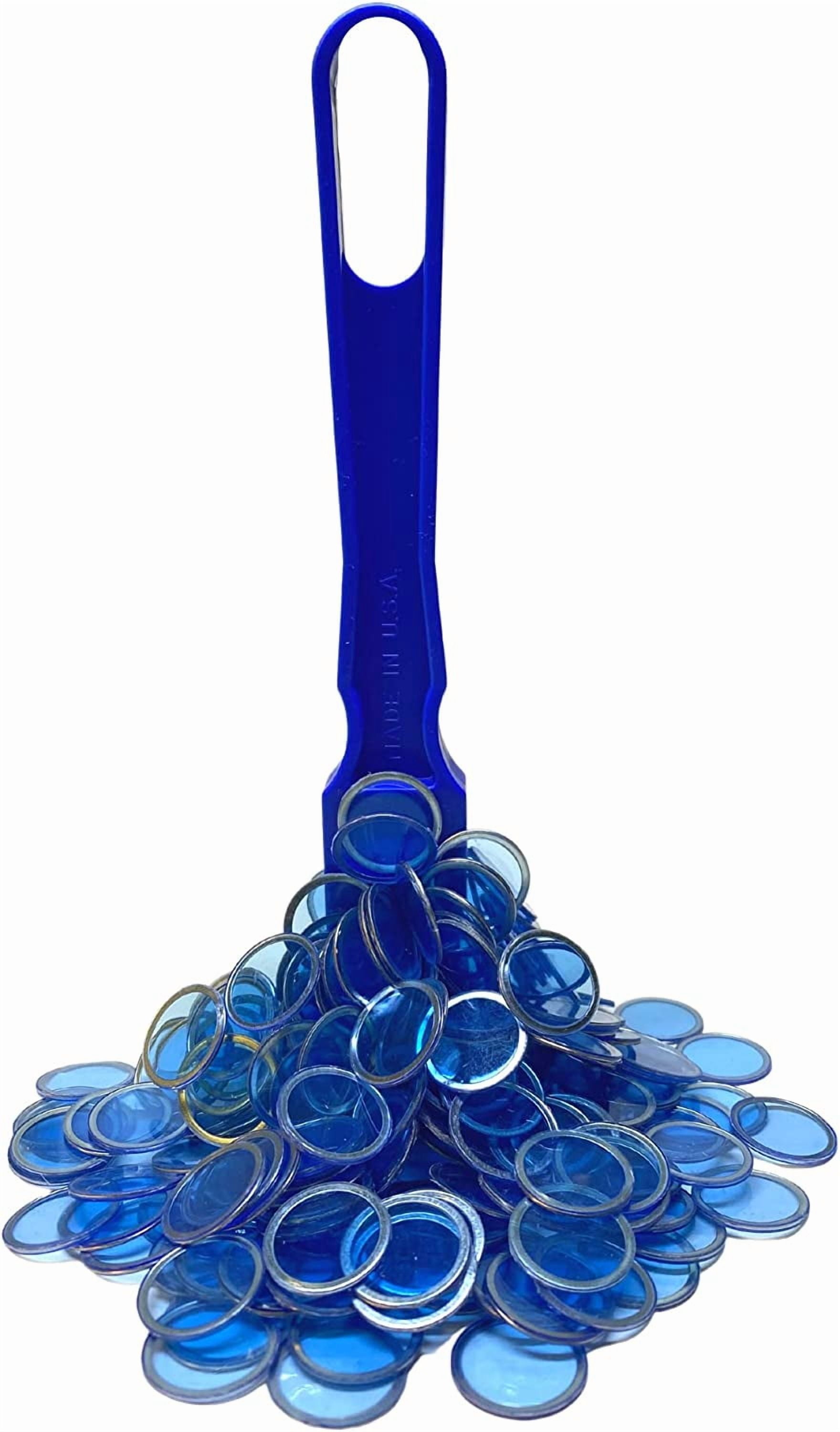 MR CHIPS Magnetic Bingo Wand Combo with 200 Upgraded Bingo Chips, Blue ...