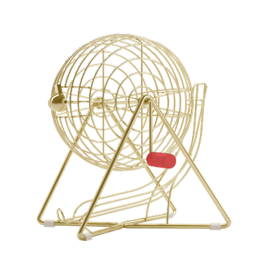 Mr. Chips 38mm Multi-Colored 6 Sided Bingo Balls - Ping Pong Style for ...