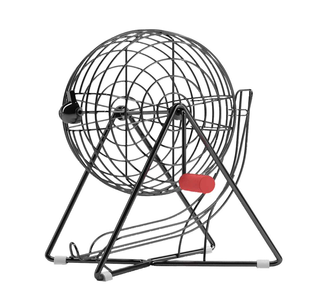 Free Shipping! MR CHIPS Professional Steel 11" (Inch) Tall Bingo Cage ...