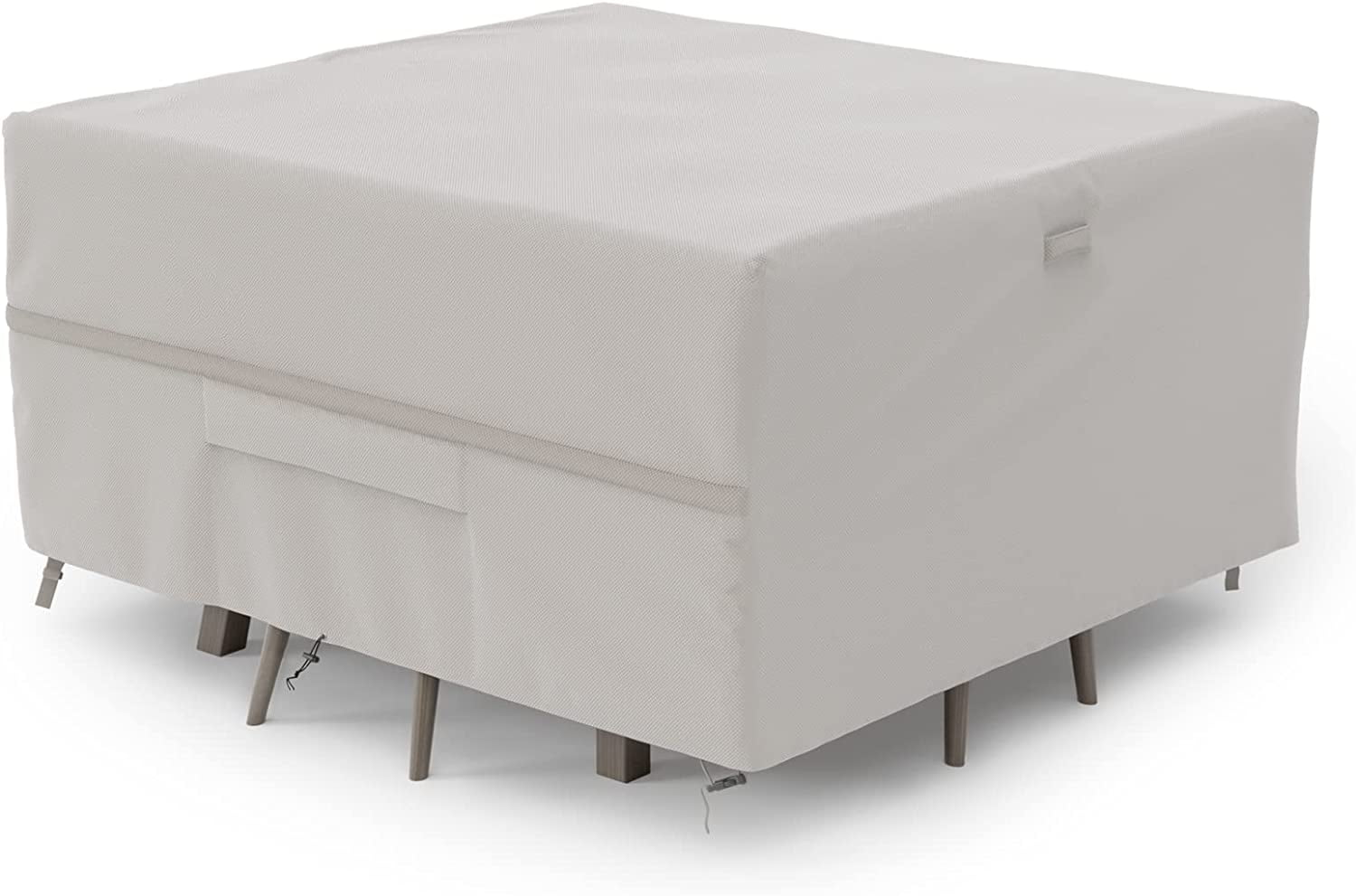 MR. COVER 56" Patio Furniture Set Covers, Square Outdoor Table Chair ...