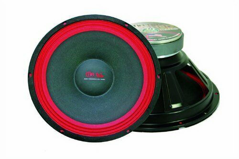 MR DJ 12" Raw Replacement DJ PA Speaker Subwoofer 500 watts 8 Ohm ...