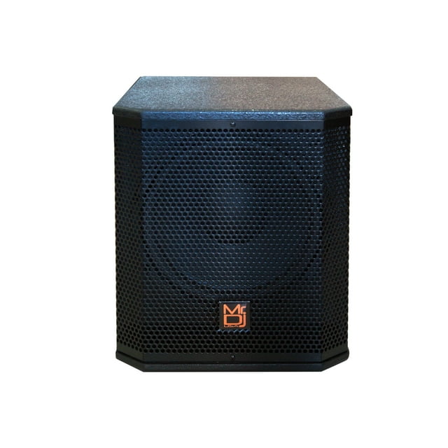 MR DJ PRO3500BT 12" 3500W Pro Active Powered Amplified Subwoofer ...