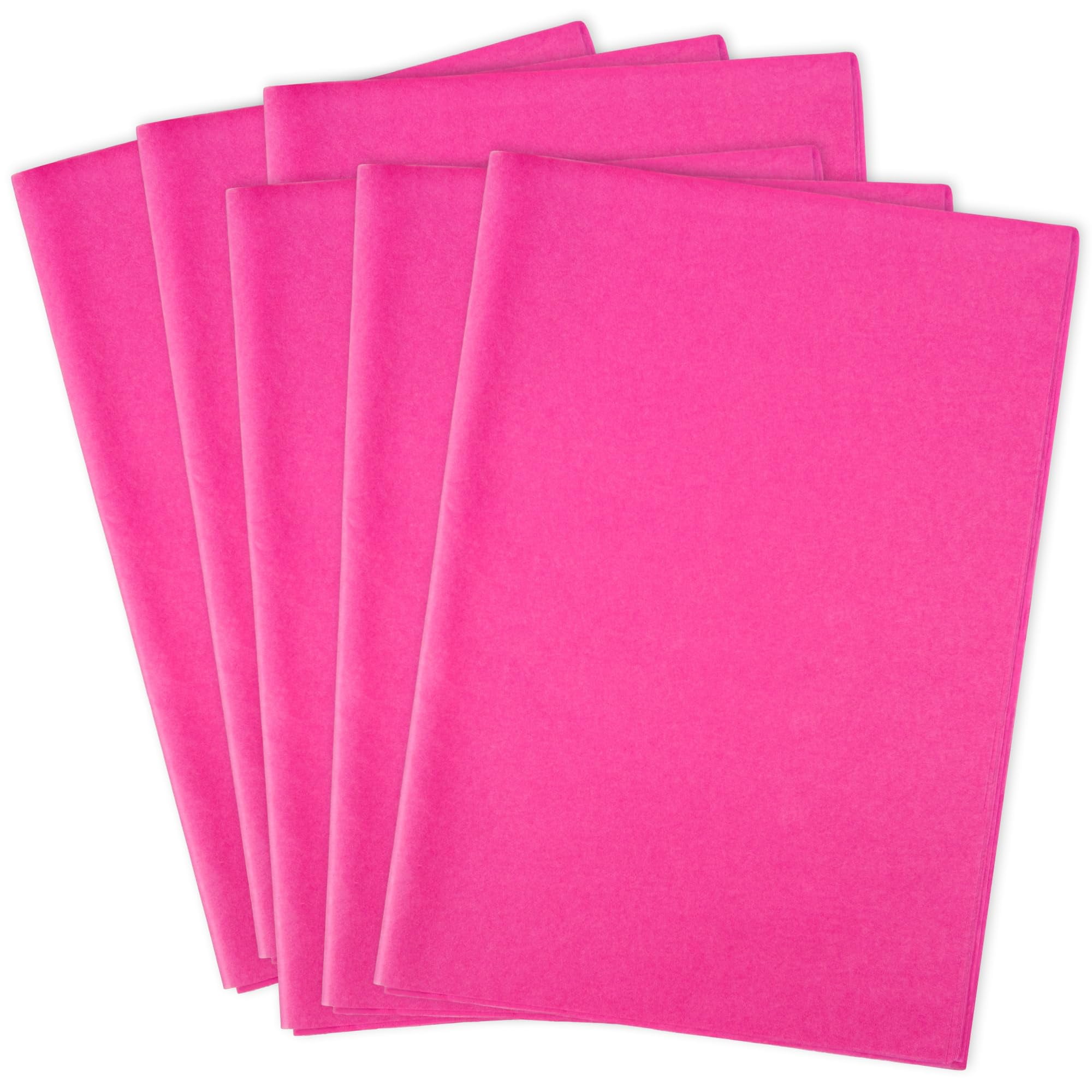 MR FIVE 100 Sheets TSF6 20" x 30" Hot Pink Tissue Paper Bulk - Large ...