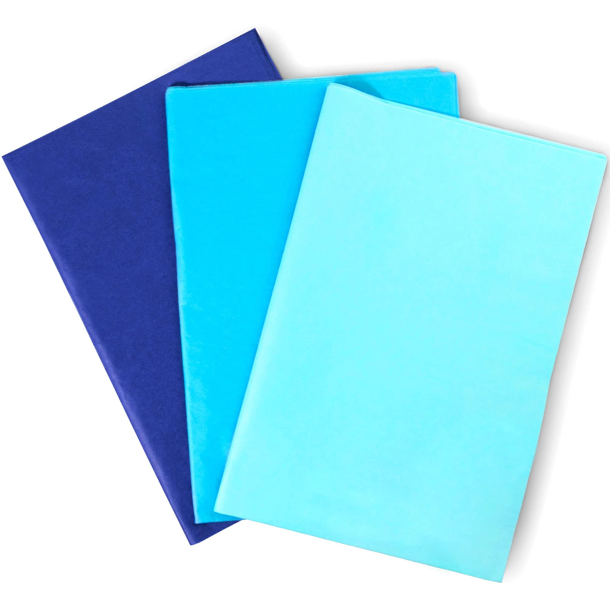 MR FIVE 20"x 30" Assorted Blue Tissue Paper Bulk,Blue Tissue Paper for ...