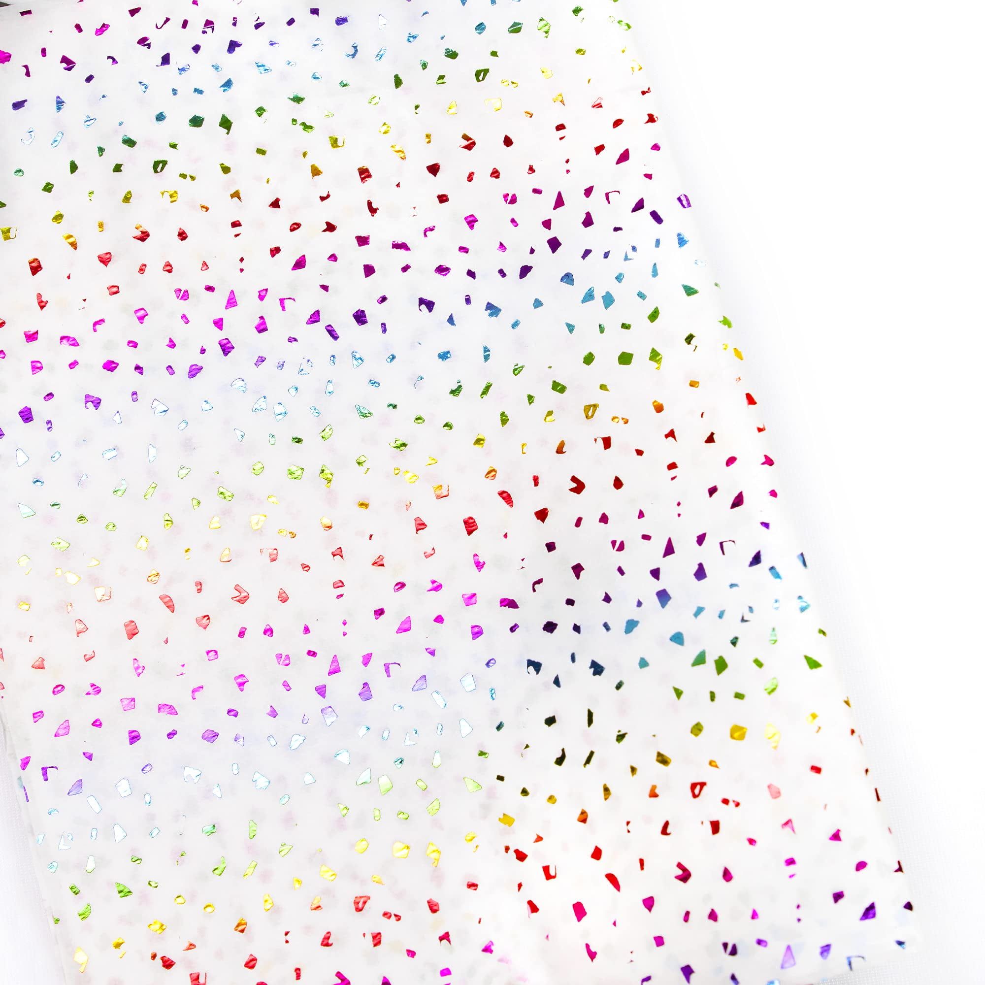 MR FIVE 50 Sheets Large Size Rainbow Glitter Tissue Paper Bulk,20" x 28 ...