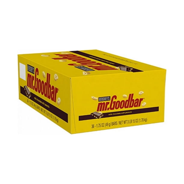 MR. GOODBAR Milk Chocolate Bars, 1.75 oz, 36 Count - Walmart Business ...
