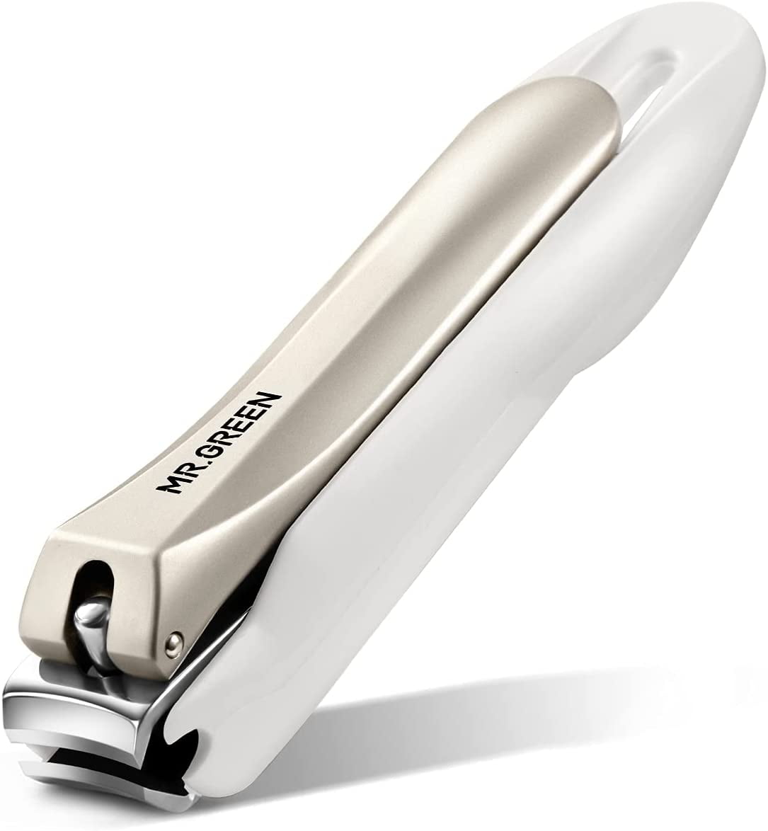 MR.GREEN Nail Clippers Anti Splash Fingernail Cutter Stainless Steel ...