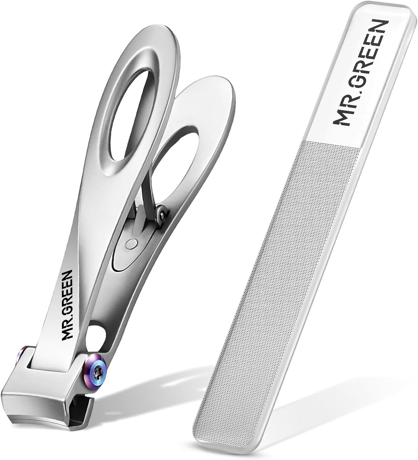 MR.GREEN Nail Clippers Wide Jaw Opening Stainless Steel Fingernail ...