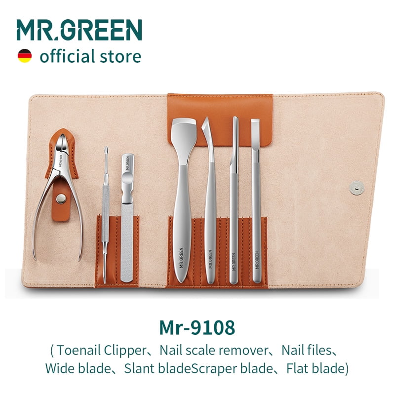 MR.GREEN Pedicure Knife Set Professional Ingrown Toenail Foot Care ...