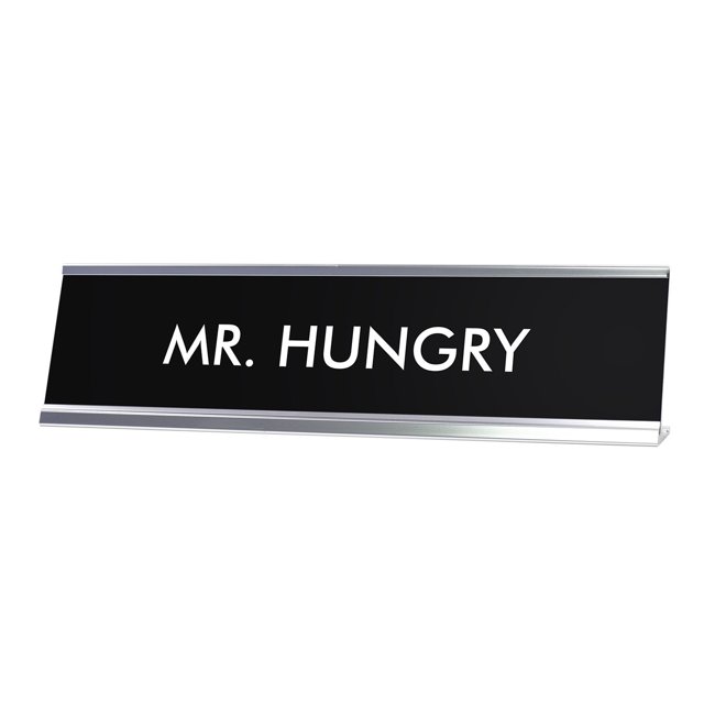 MR.HUNGRY Novelty Desk Sign - Walmart.com