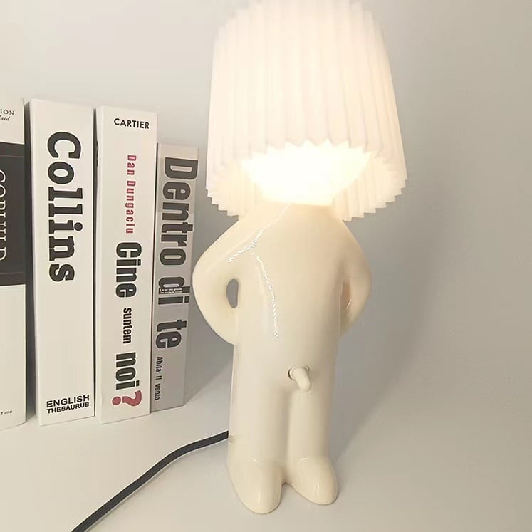 MR P Shy Boy Table Lamp, Creative and Cute Night Light with Touch ...