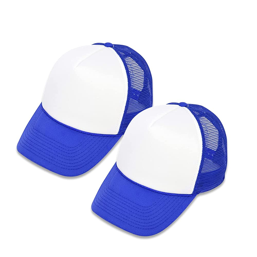 MR.R Sublimation Blanks Polyester Mesh Cap, Two Tone Trucker Summer Hat ...