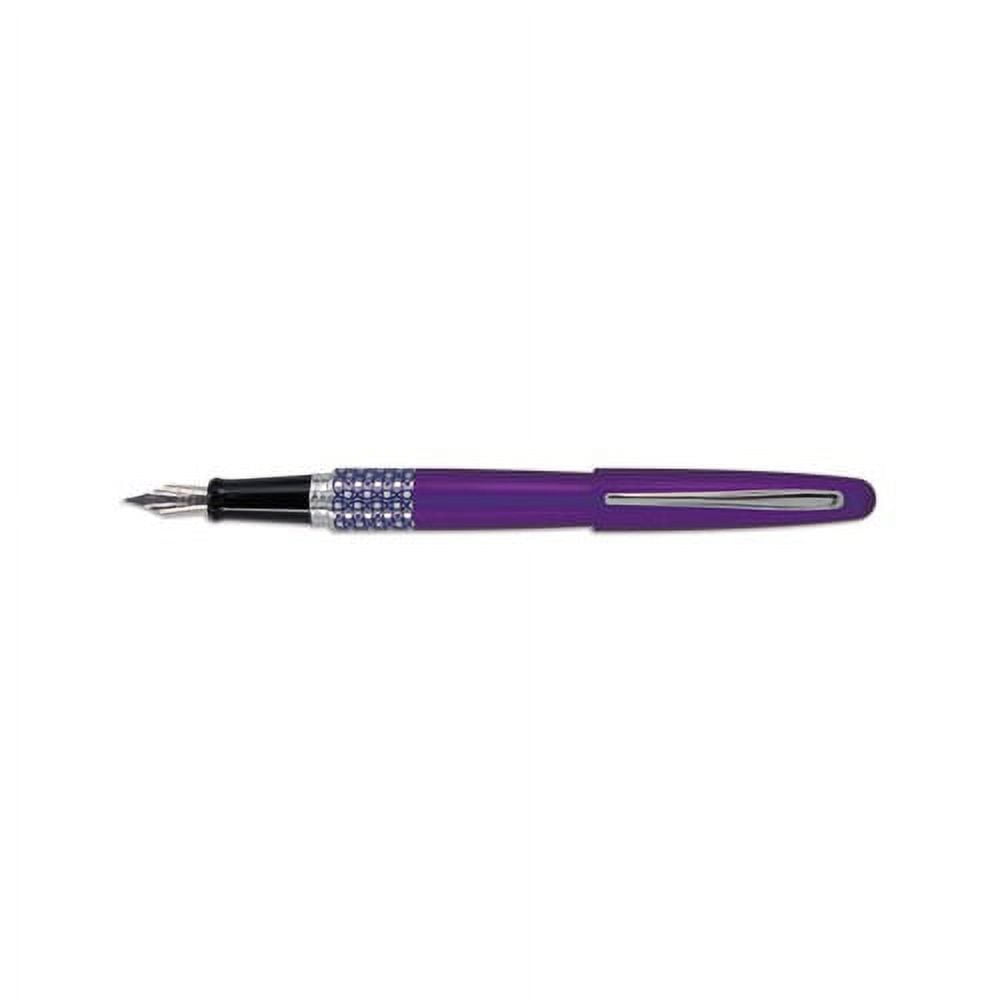 MR Retro Pop Collection Fountain Pen Gift Box 0.7mm, Black Ink, Purple ...