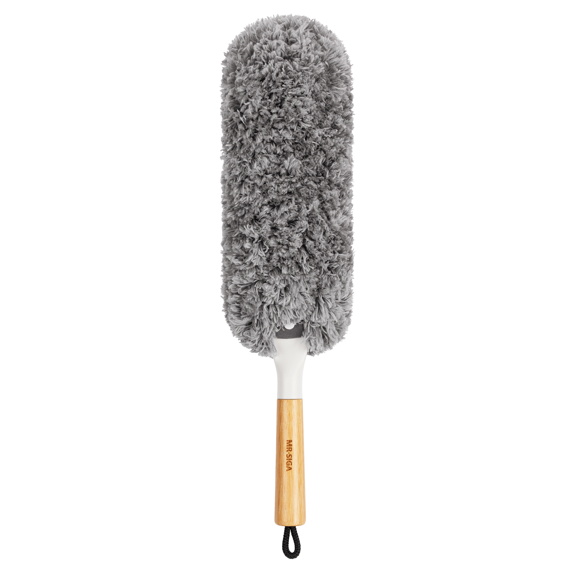 Microfiber Hand Duster with Rubberized Grip Handle - 17.7" x 3.9 ...