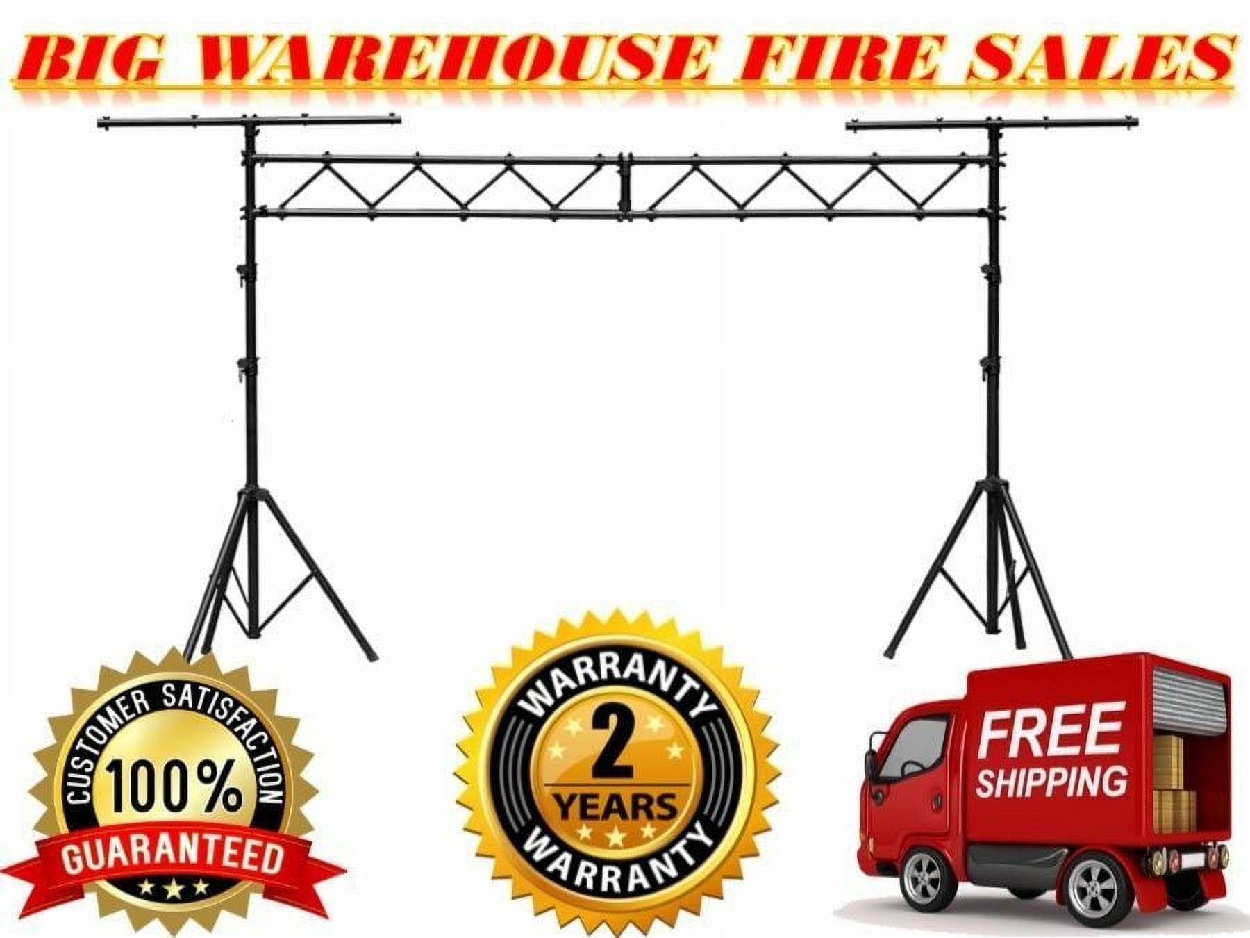 MR TRUSS Pro Audio DJ Portable Light Lighting Fixture T Bar Stands 10 ...