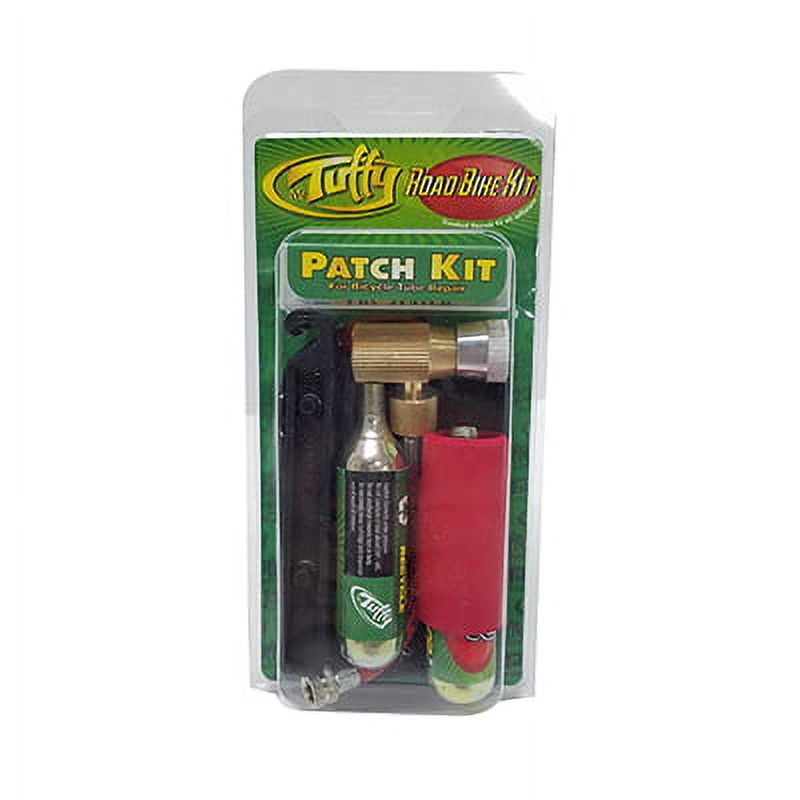 Mr Tuffy Road Bike Emergency Kit Threaded SV 2 - 16g, repair kit, first ...