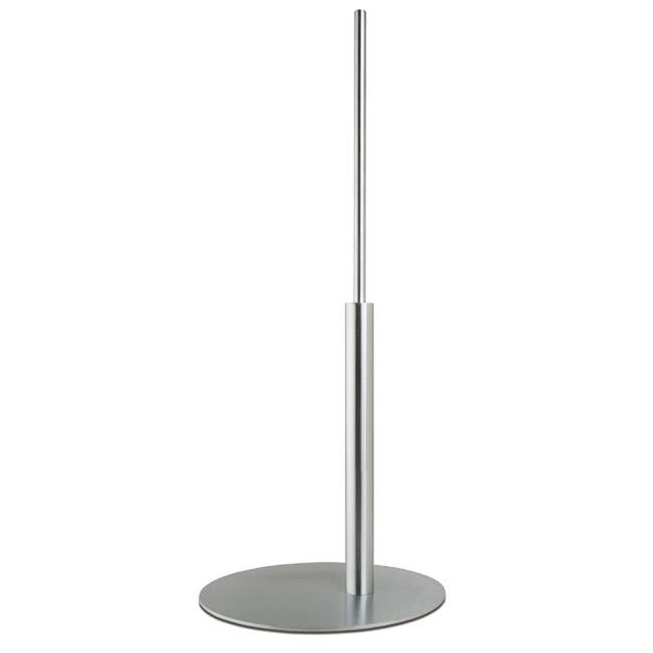 MR1-SC Melrose Oval Offset Base with 0.875 in. Dia. Upright - Satin ...