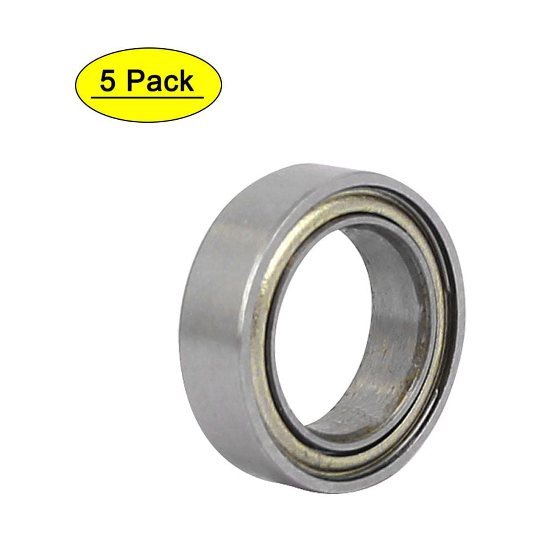 MR117ZZ 7mmx11mmx3mm Double Shielded Deep Groove Radial Ball Bearing ...
