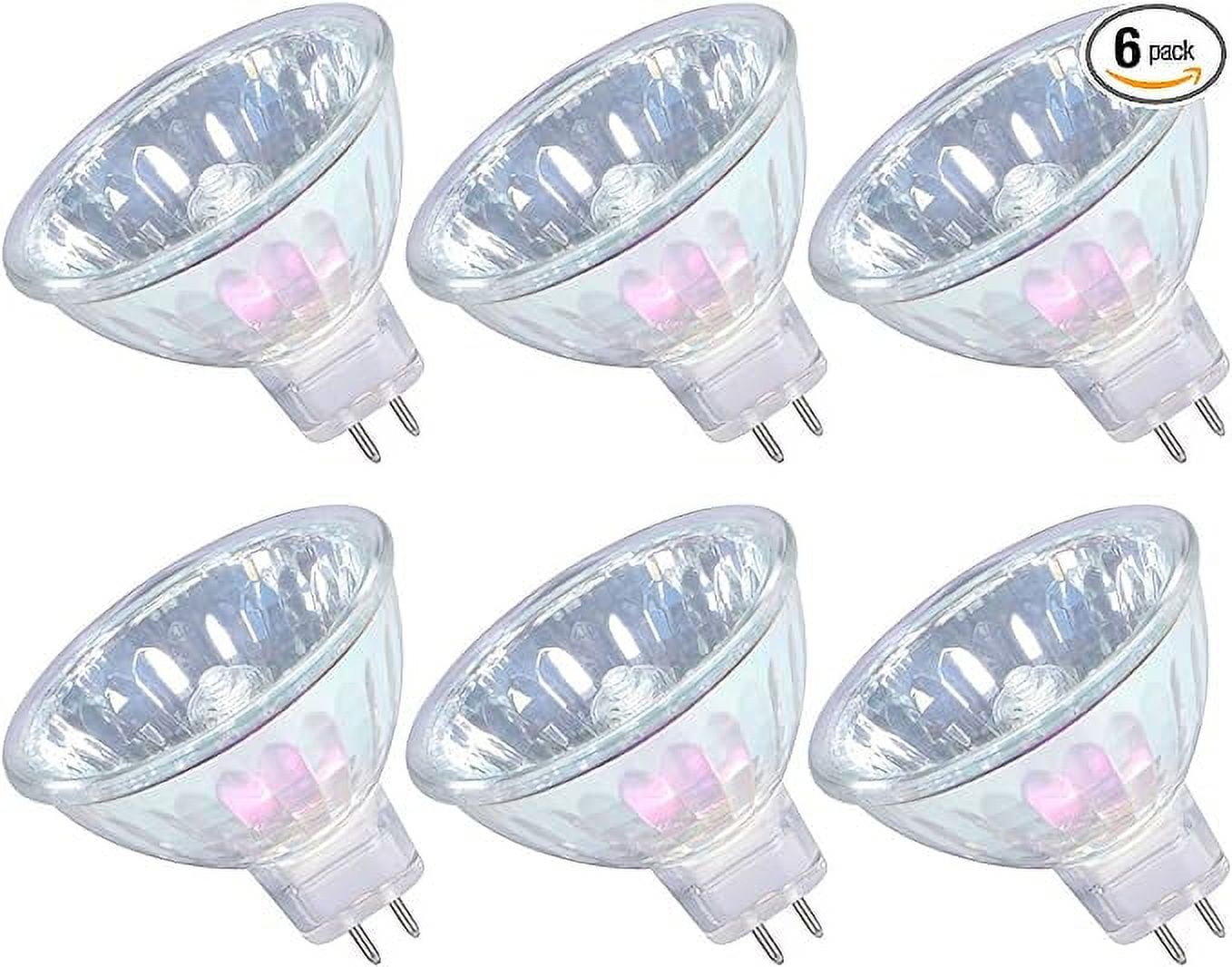 MR16 Halogen Bulbs 50W 12V GU5.3 Spotlight 36° Warm White Dimmable Bin ...