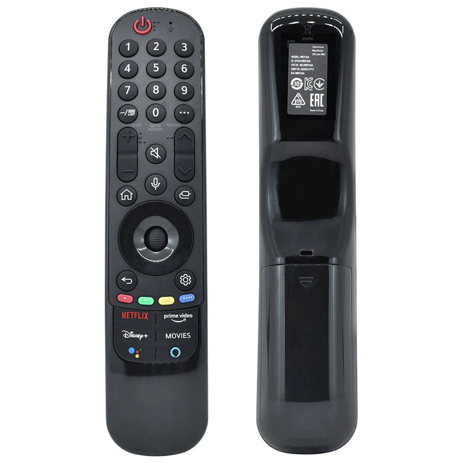 MR21GA Replacement Voice Remote Control AKB76039704 Compatible with LG ...